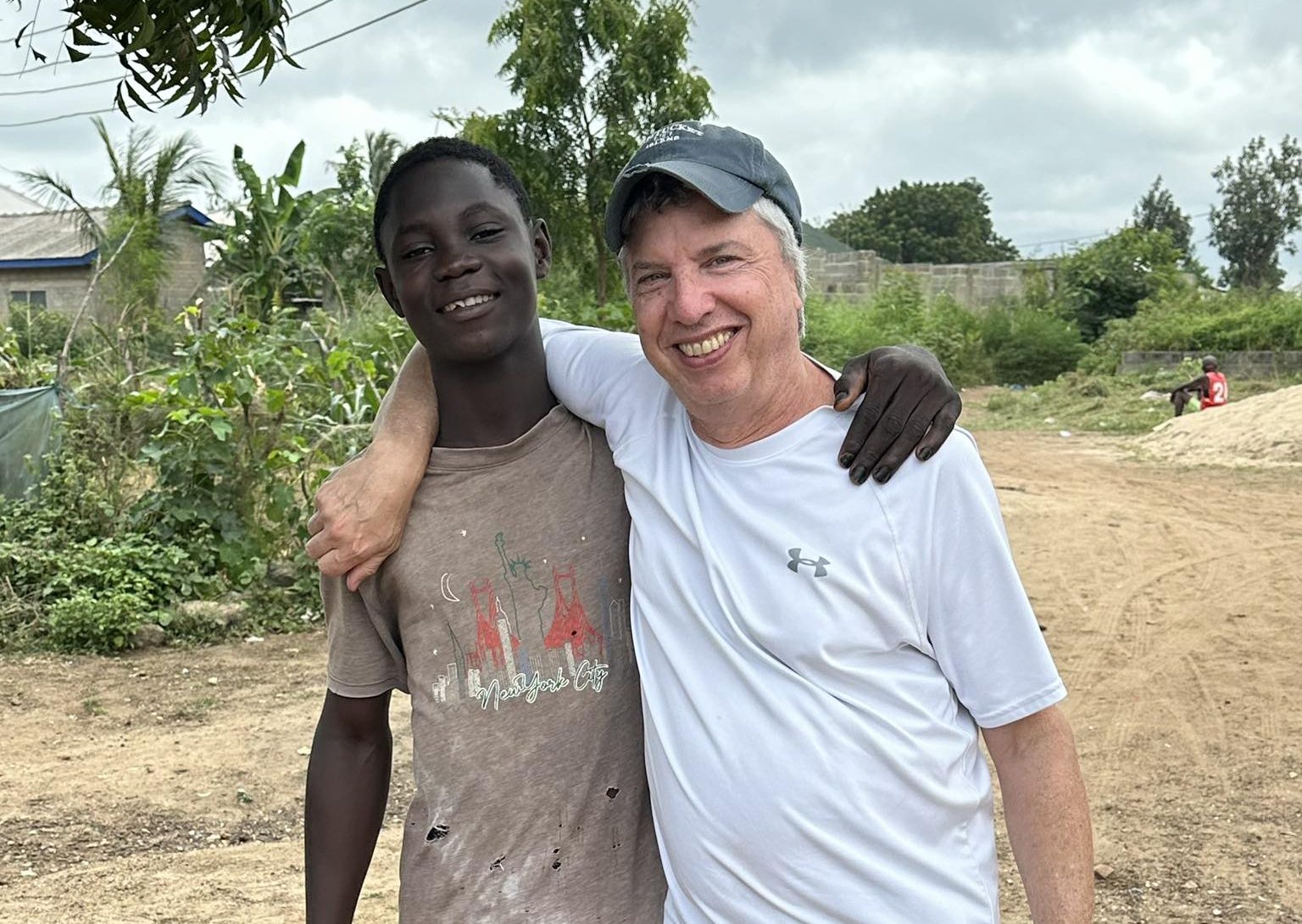 Evan Robbins and new program participant Summer 2025 (1) - The Good People Fund